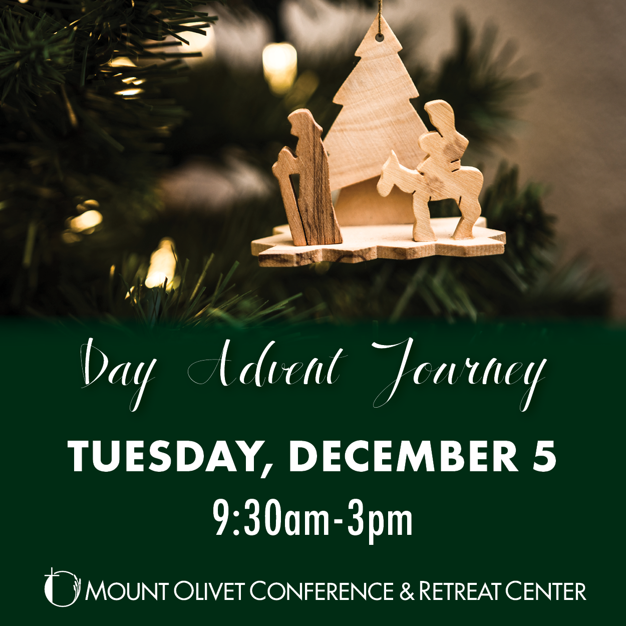 Day Advent Journey Mount Olivet